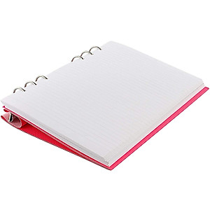 Filofax B145003 Refillable Saffiano Fluoro Clipbook, A5 Size, Pink