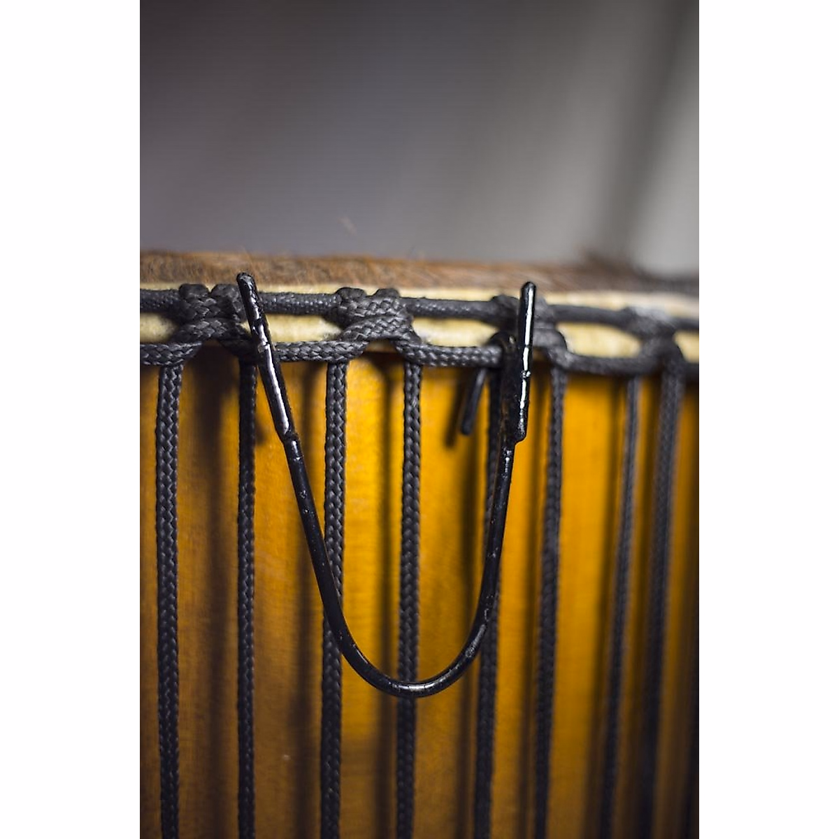 Doundoun Drum made of Mahogany finish a set, 16"x14", 20"x16", 24"x18" (Set)