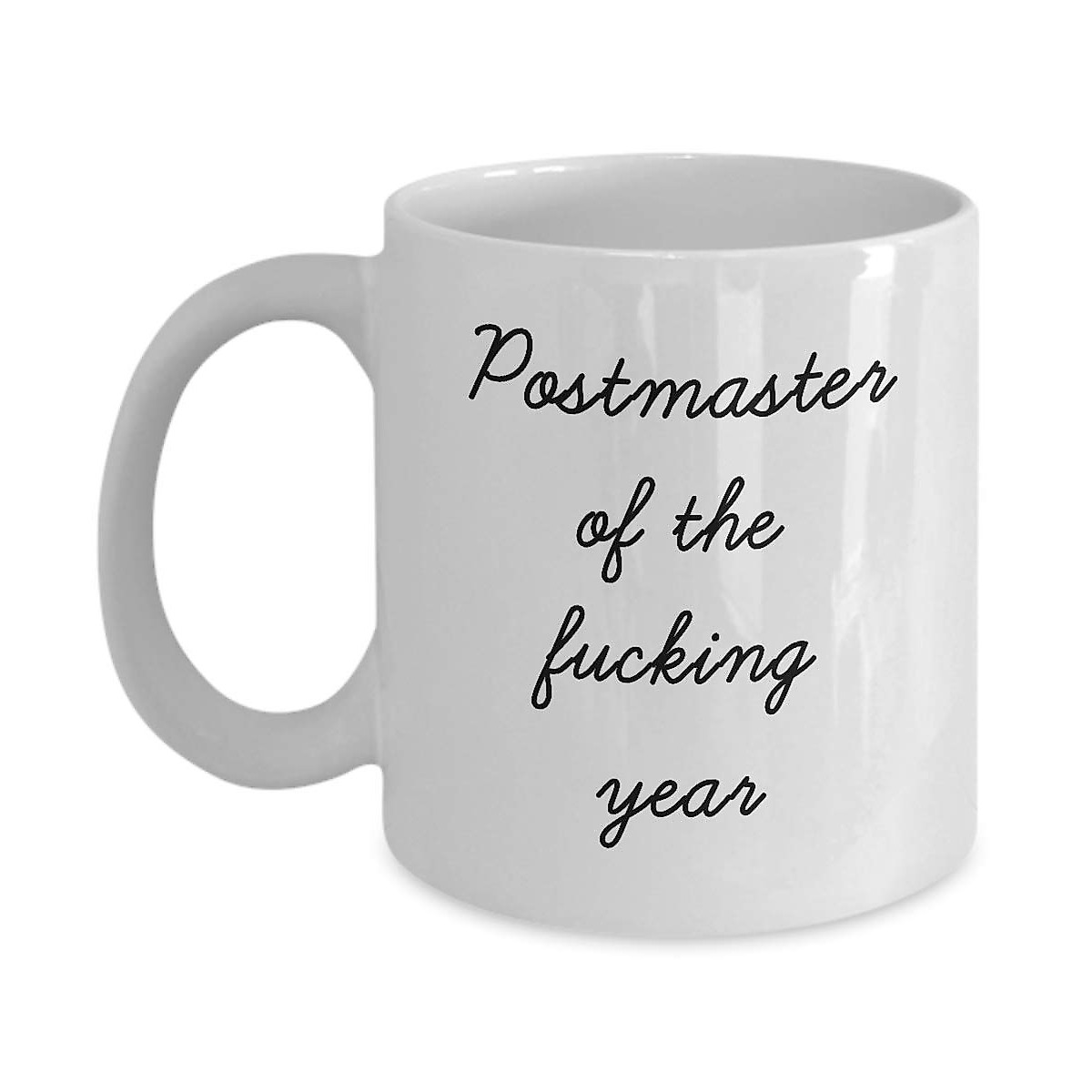 Best Postmaster Mug Funny Appreciation Mug for Coworkers Gag Swearing Mug for Adults Novelty Tea Cup