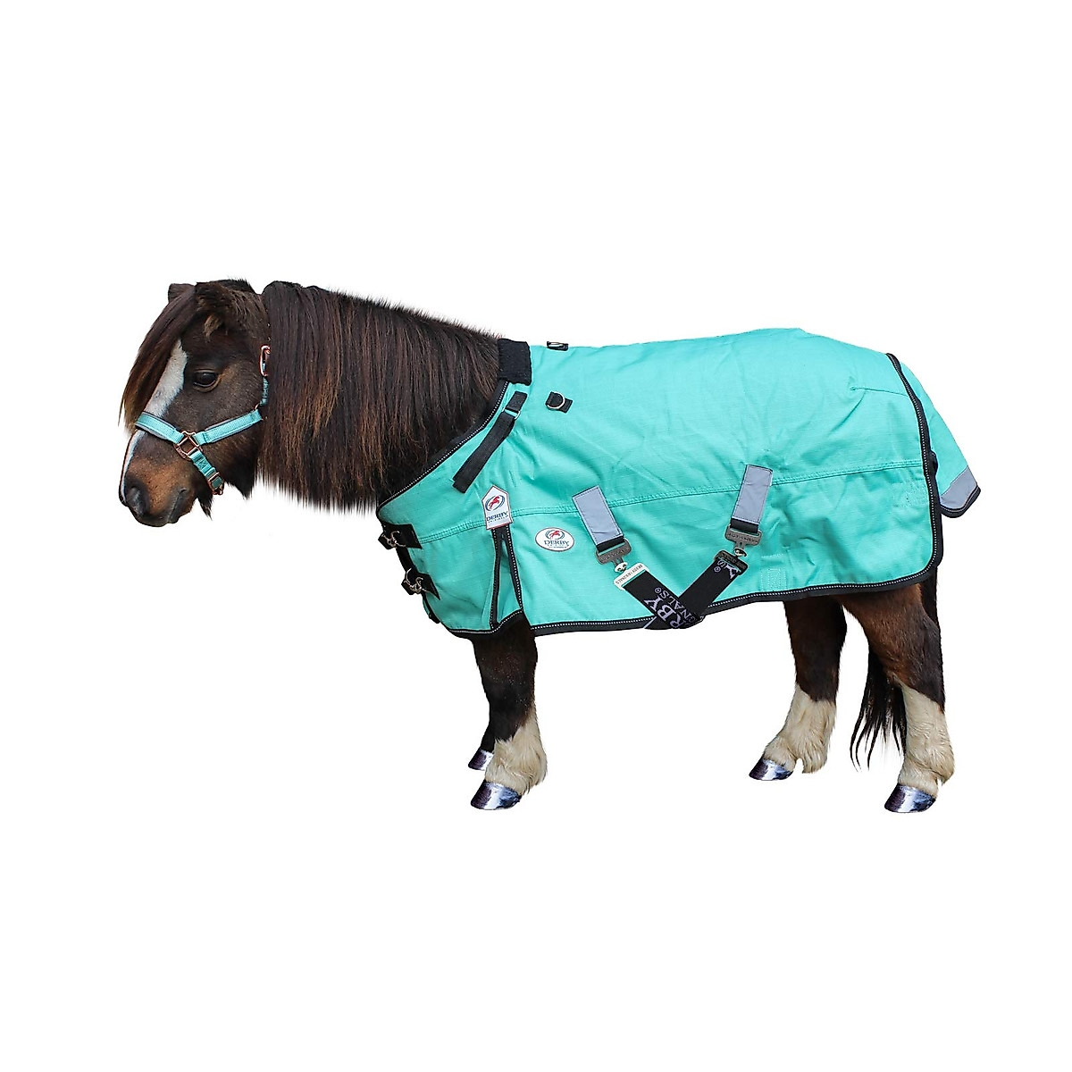 Derby Originals Nordic Tough 1200D Ripstop Waterproof Reflective Winter Mini Horse and Pony Turnout Blanket 300g Heavy Weight