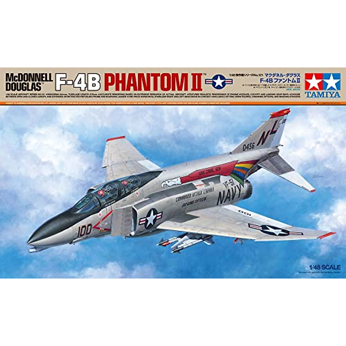 Tamiya 1/48 Mcdonnell Douglas F-4B Phantom II TAM61121 Plastics Cars/Trucks Other