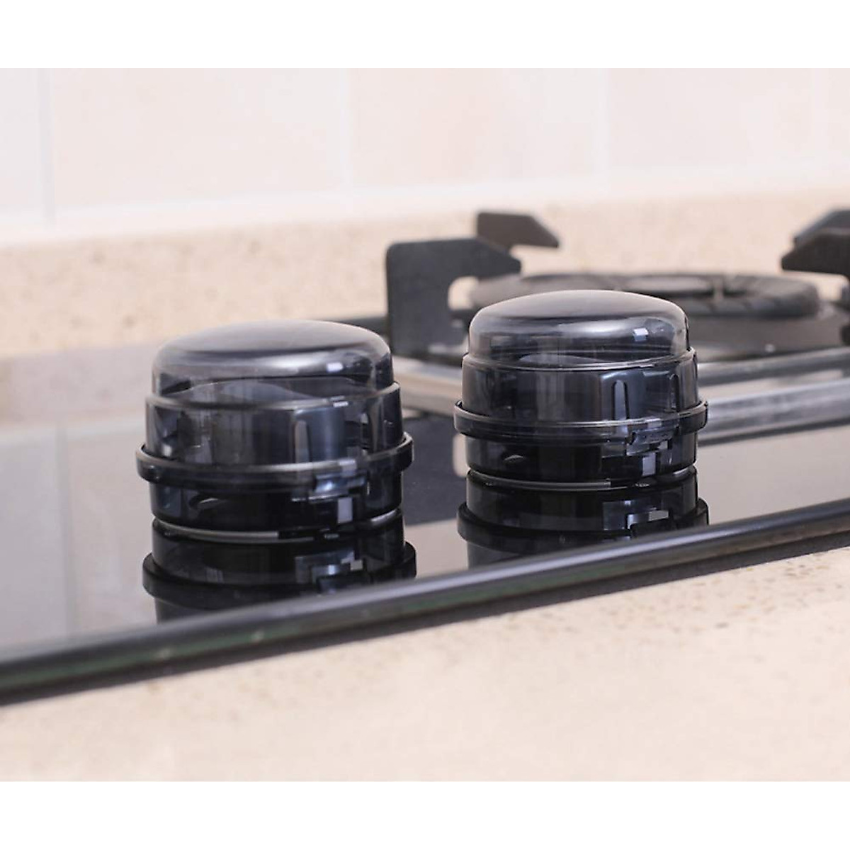 Stove Knob Covers,2-Packs Child Proof Stove Safety Covers,Universal Design