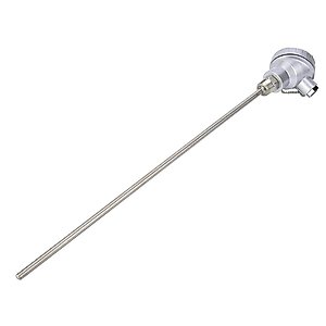 RTD Temperature Sensor, RTD PT100 Temperature Sensor Probe 1/2" NPT Thread Thermocouple Terminal Head,Simple and Easy to Install(400mm/15.7)