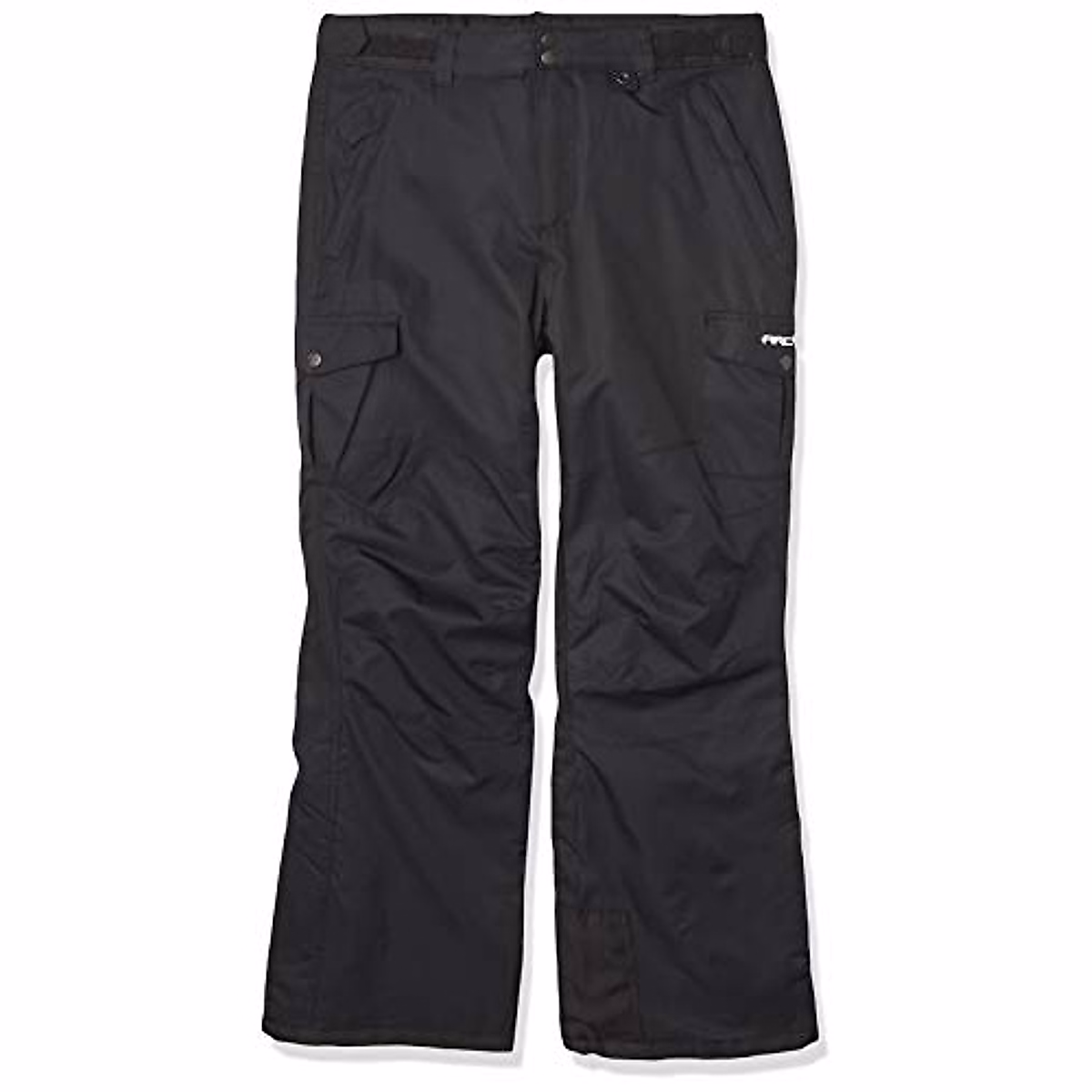 Arctix Kids Snow Sports Cargo Snow Pants with Articulated Knees, Black, X-Large, 1540