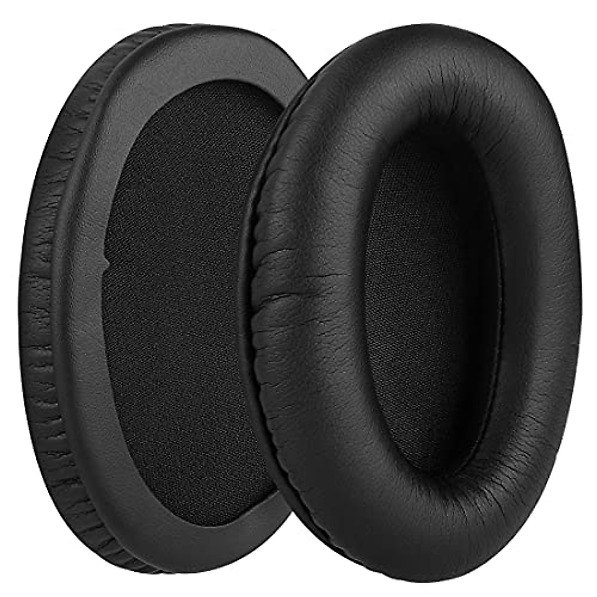 Geekria QuickFit Replacement Ear Pads for HyperX Cloud Flight, Cloud Flight S, Cloud Stinger Gaming Headphones Ear Cushions, Headset Earpads, Ear Cups Repair Parts (Black)