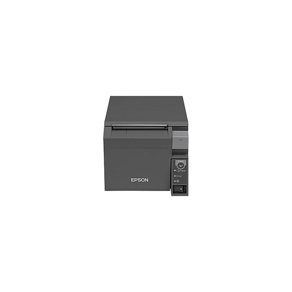 Epson C31CD38A9801 Epson, TM-T70II, Front Loading Thermal Receipt Printer, Ethernet (Ub-E04) and USB, Epson Dark Gray, Power Supply Included, Req Cable, Replaced C31Cd38A9971