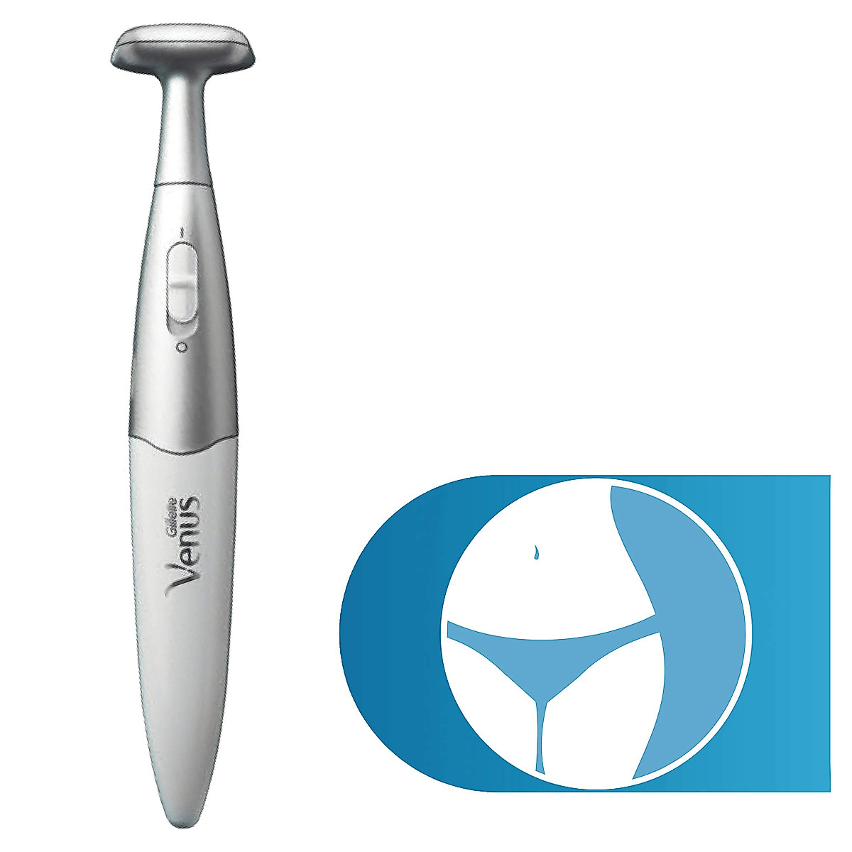 Gillette Venus Bikini Precision Women's Trimmer + 2 attachments for Hair Removal