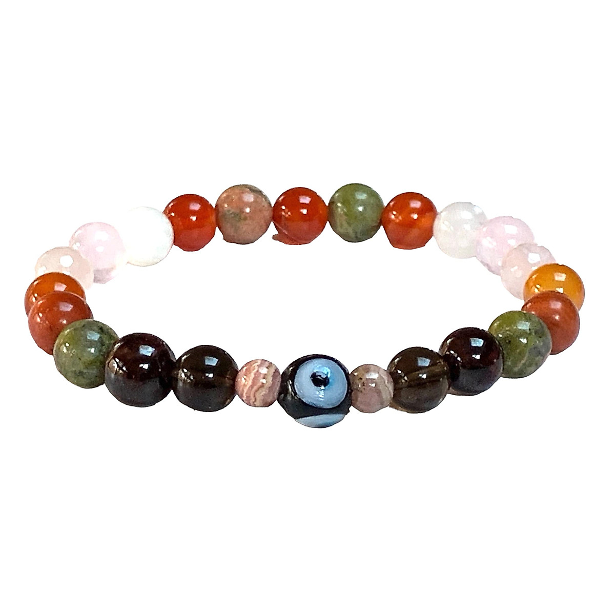 Fertility Support Stretch Bracelet, Pregnancy Bracelet - Crystals for Well-Being & Balance