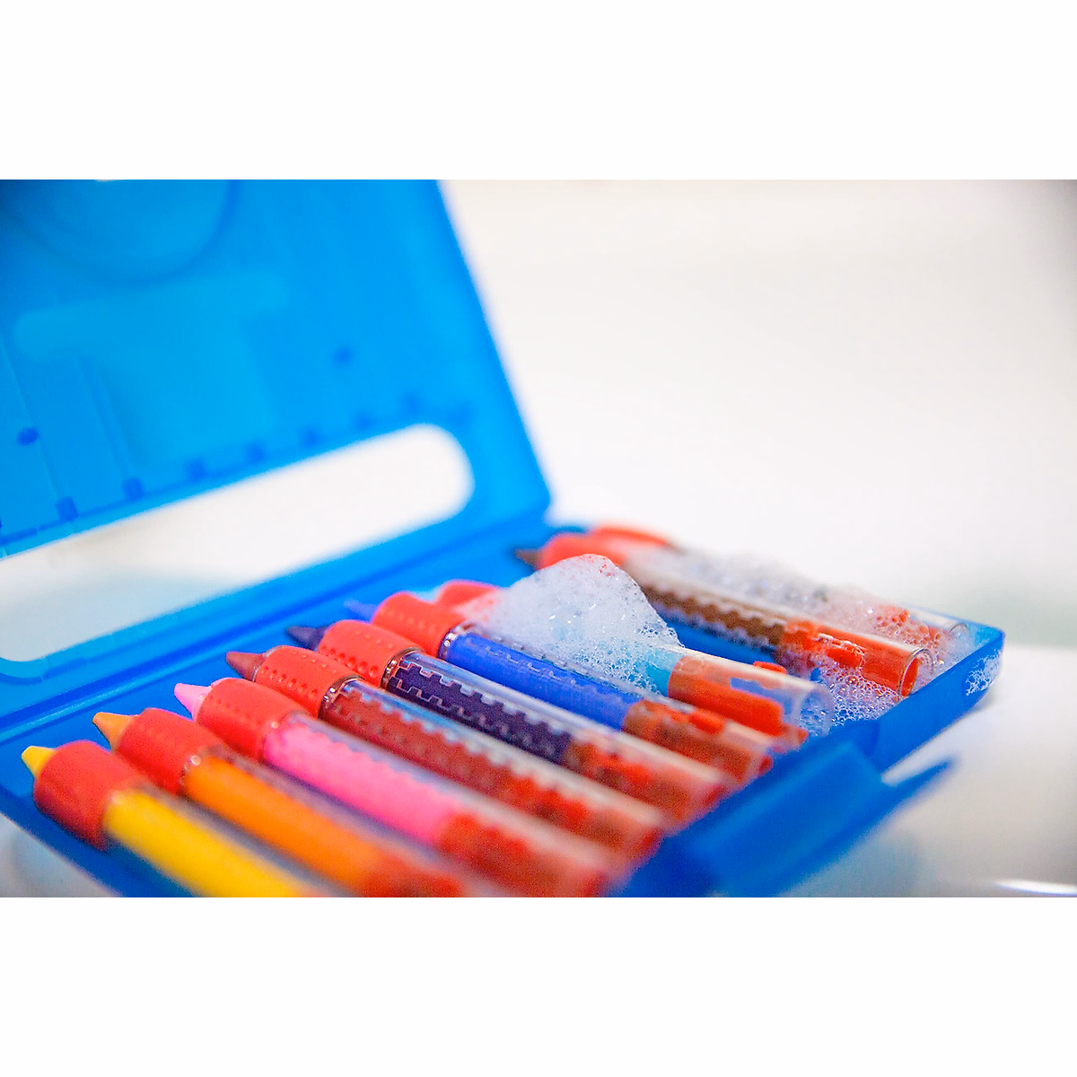 Bath Crayons For Kids Ages 4-8 | Washable Crayons | Gel Crayons For Kids Bath Toys | Toddler Crayons | Non Toxic Crayons For 1 Year Old | Bathtub Crayons for Kids Ages 2-4 | Non Twistable Crayons