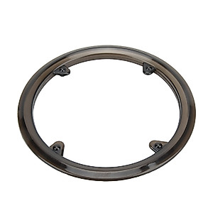 plplaaoo Chain Guard Protector, Bicycle Sprocket Protective Cover, Bike Chain Guard Protector Mountain, with 4 Holes Plastic Bike Chainwheel Protective Guard Cover Black for Road Bike Mountain BIK