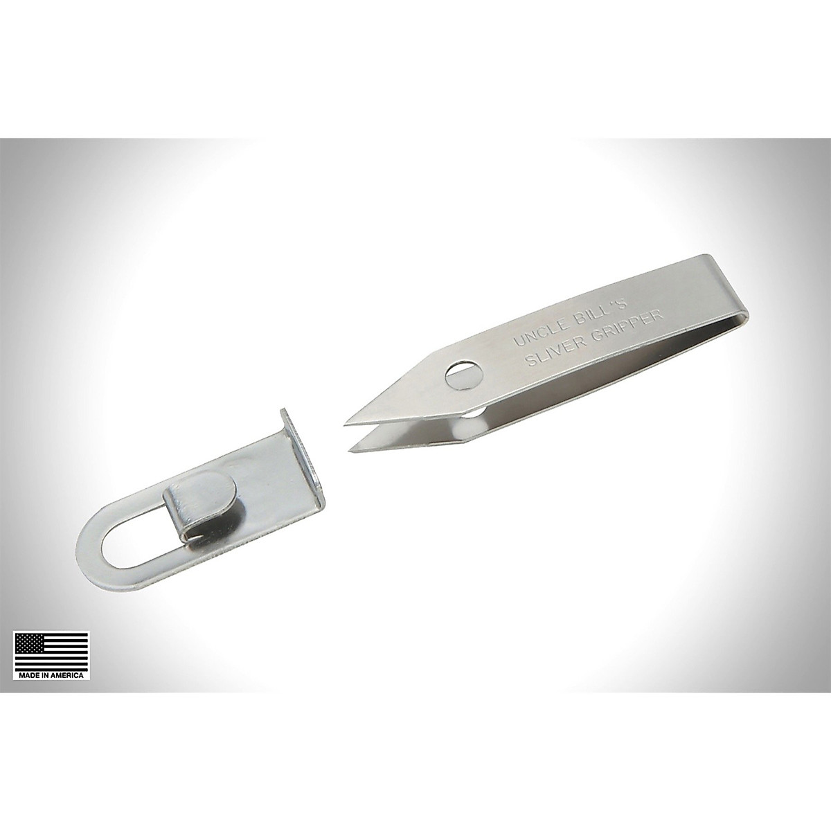 Sliver Gripper Uncle Bill's Key Chain Tweezers