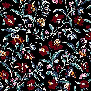 Vera Bradley Women's Cotton Cord Organizer, Perennials Noir, One Size