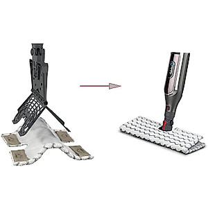 GIBTOOL 3 Pack Steam Mop Pads Replacement for Shark Lift-Away Pro & Genius Steam Pocket Mop System S3973D S3973WM S5001 S5002Q S5003A S5003D S5004 S5004W S6001WM S6002 S6002C S6003D S6003W P184WQ