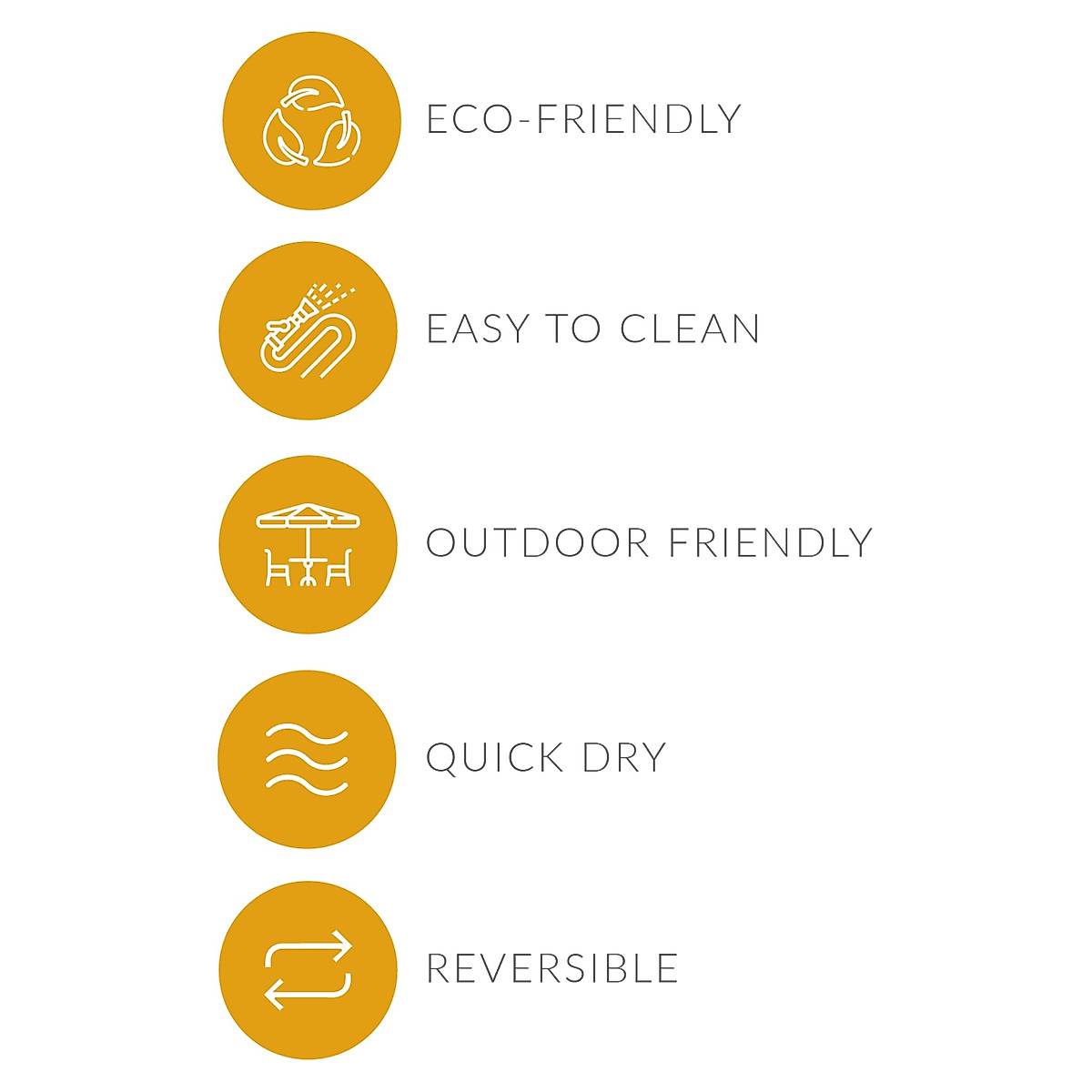 ERBANICA Premium Extra Large Quick Dry Reversible Outdoor Plastic Rug for RV, Camping, Beach, Picnic, Patio, Pool Side 8'x10' (Blue Diamond)