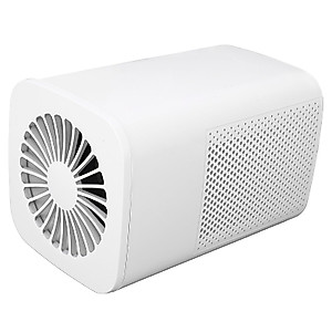 Air Purifiers Solar Powered Filter Air Cleaner for Pollen Smoke Dusts Pets Dander Bedroom Car Dog House Chicken Office Living Room Kitchen White