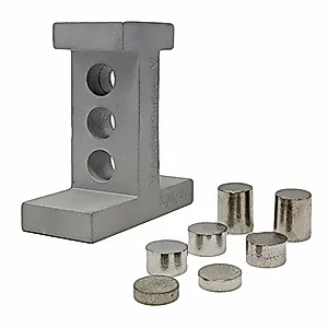 Red Dirt Derby Pinewood Car Weight Drilling Tool with 2oz Tungsten Incremental Weights