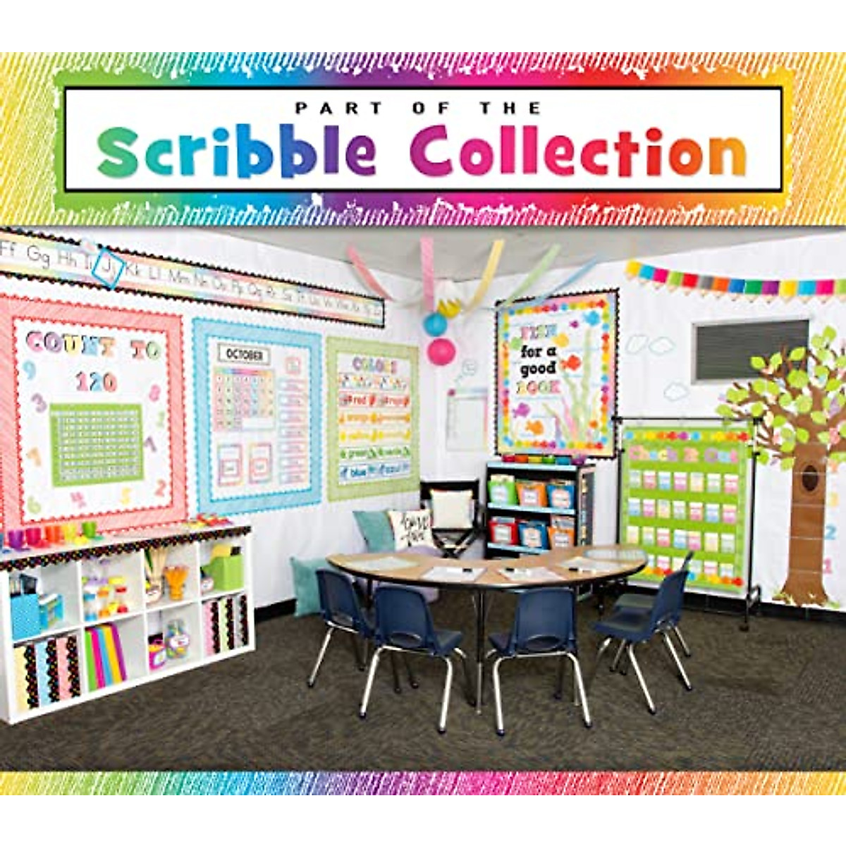 Teacher Created Resources Scribble Monthly Headliners (TCR3425)