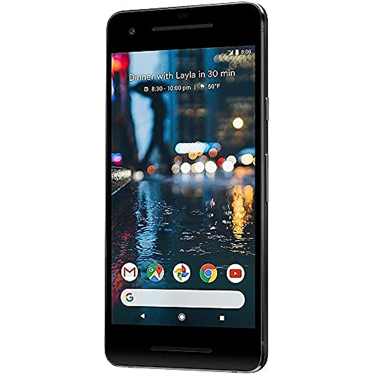 Google Pixel 2 128 GB, Black (Renewed)