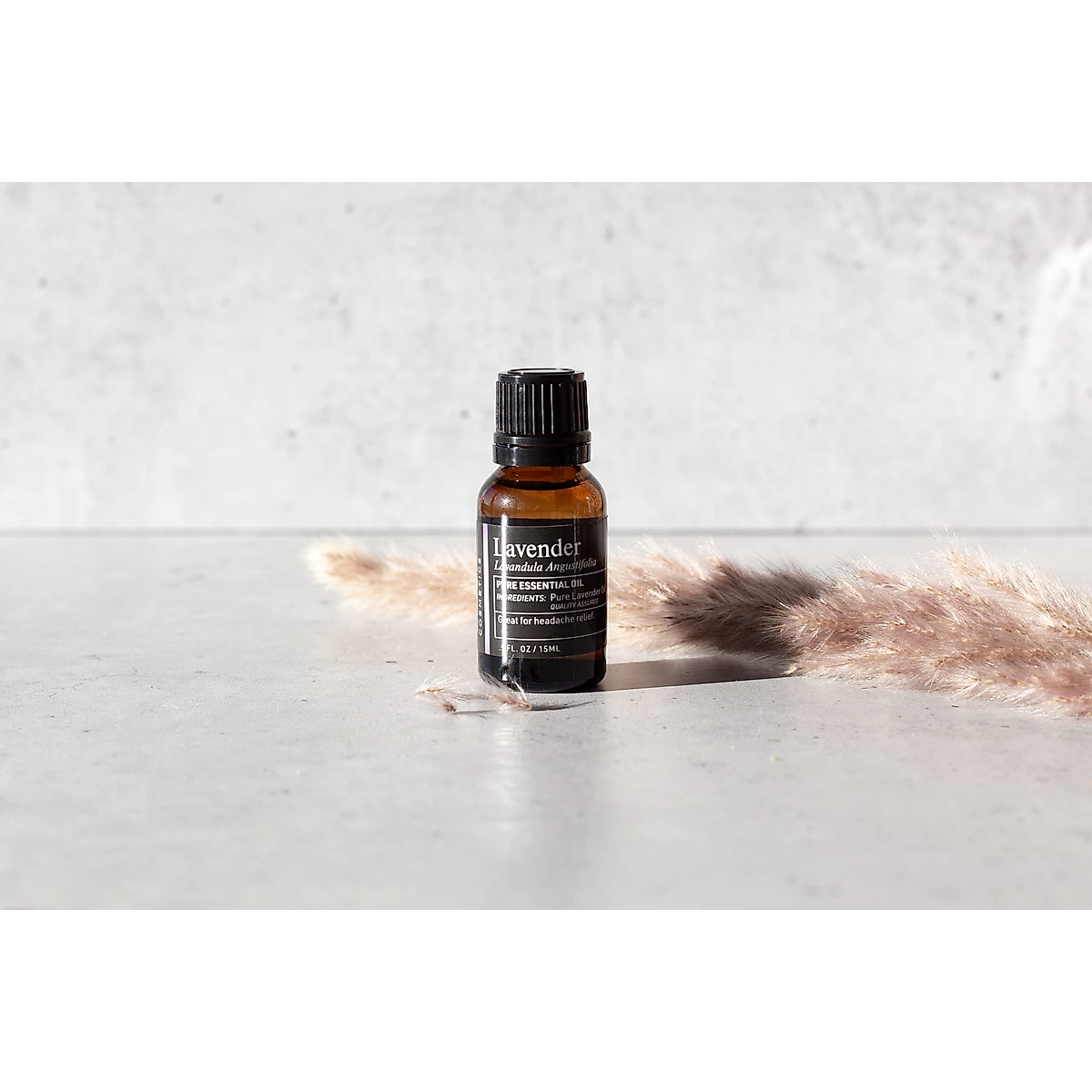 Lisse 100% Pure Lavender Essential Oil - Batch Tested & Third Party Verified - 0.5 Fl Oz