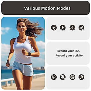 Smart Watch(Answer/Make Calls), 1.85"HD Full-Touch screen Bluetooth Watch, Fitness Tracker Watch Compatible with Android&iOS Sleep, Heart Rate Tracker, IP68 Waterproof Sports Watch for Men Women