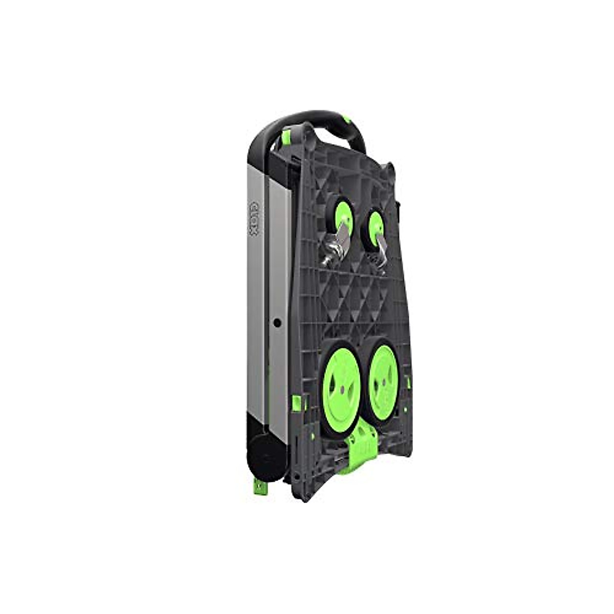 CLAX® Multi use Functional Collapsible carts | Mobile Folding Trolley | Shopping cart with Storage Crate | Platform Truck (Green)