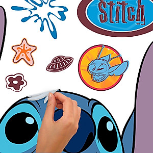 Roommates Disney Stitch Giant Peel & Stick Wall Decals by RoomMates, RMK5110GM