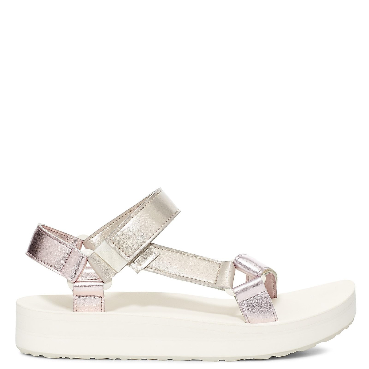 Teva Women's Midform Universal Shimmer Sandal, Pearl Multi, 8