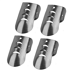 4 PCS Finger Guards for Cutting Kitchen Tool Finger Guard Stainless Steel Finger Protector Avoid Hurting When Slicing and Dicing Kitchen Safe Chop Cut Tool