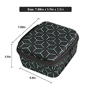 Kibiy Hard Travel Case Compatible MS-672 5-in-1 Grooming Electric Head Hair Shaver- Balder Head Shavers, Men's Electric Trimmer Shaver -Black