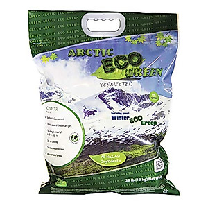 Arctic Eco Green Anti-Corrosive All Natural Child, Pet and Concrete Safe Ice Melt 22 Pound Bag