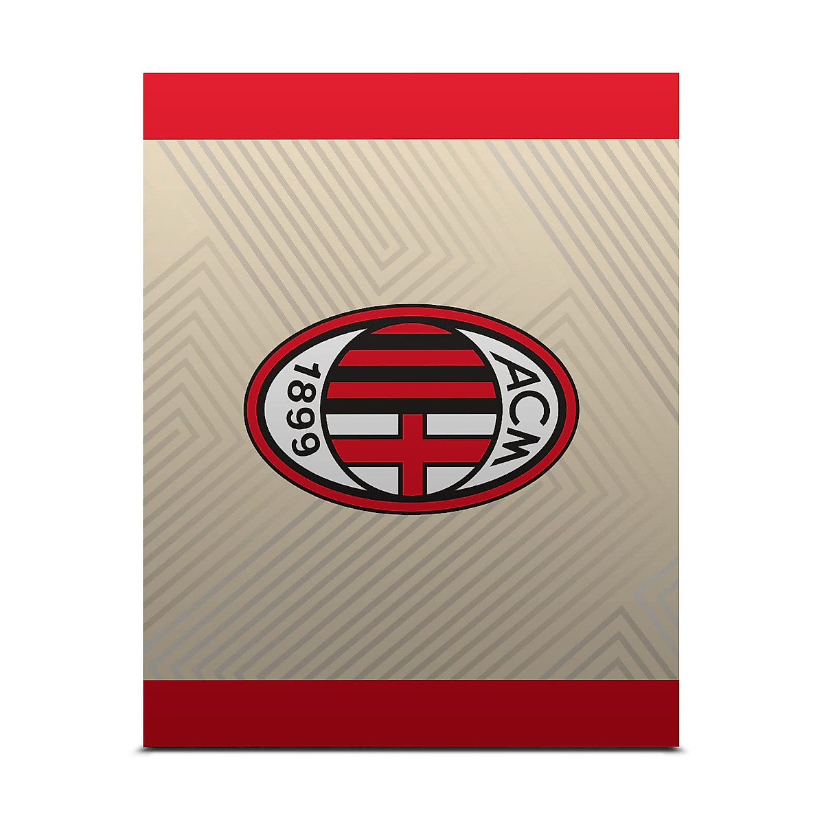 Head Case Designs Officially Licensed AC Milan Away 2021/22 Crest Kit Vinyl Sticker Gaming Skin Decal Cover Compatible with Xbox One X Console and Controller Bundle