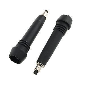 Alpenstock Tip E-outstanding 4PCS Black Carbon Tungsten Steel Trekking Rod Tip Replacement for Hiking Walking Treking Carbide Flextip