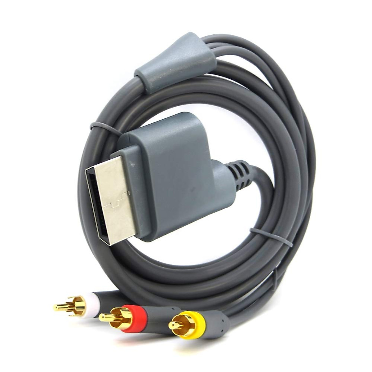 WICAREYO AV Audio Video Optical Cable Cord Compatible for Xbox 360 Console Video Game