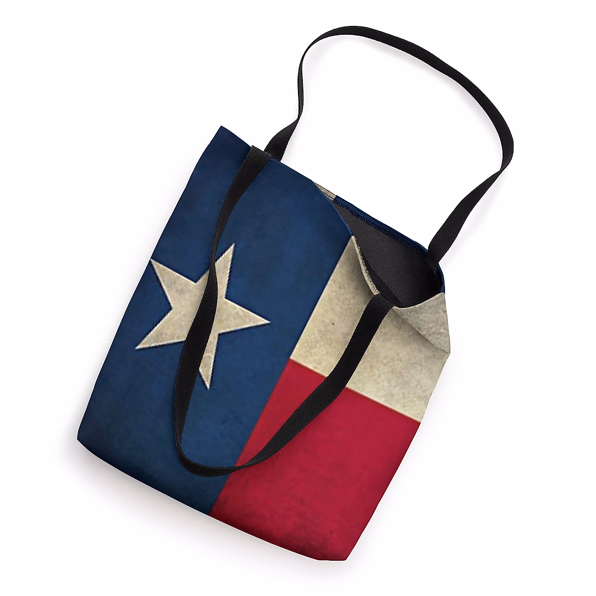 Vintage Flag Of The State Of Texas Faded Distressed Tote Bag