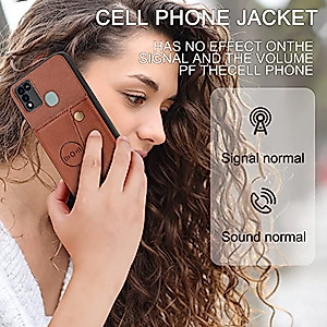 Phone Cover Case Wallet Case for Infinix Smart 5, Leather Case with Card Holder, Double Magnetic Clasp and Durable Shockproof Cover for Infinix Smart 5 Case,Magnetic Phone Case for Car Protective Shel