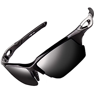 FLEX V2- Polarized Sunglasses for Men Women & Teens. Ultra Tough & Lightweight Frame, HD lens Sports Sunglasses for Cycling Running Fishing