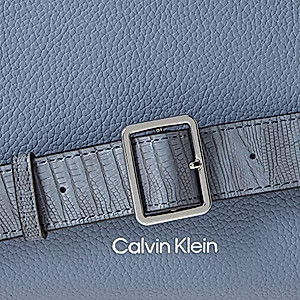 Calvin Klein Rita 2 in 1 Organizaional Satchel, Flint Stone