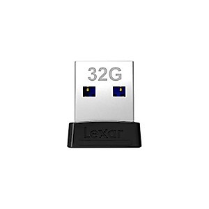 Lexar JumpDrive S47 32GB USB 3.1 Flash Drive (LJDS47-32GABBKNA), Black