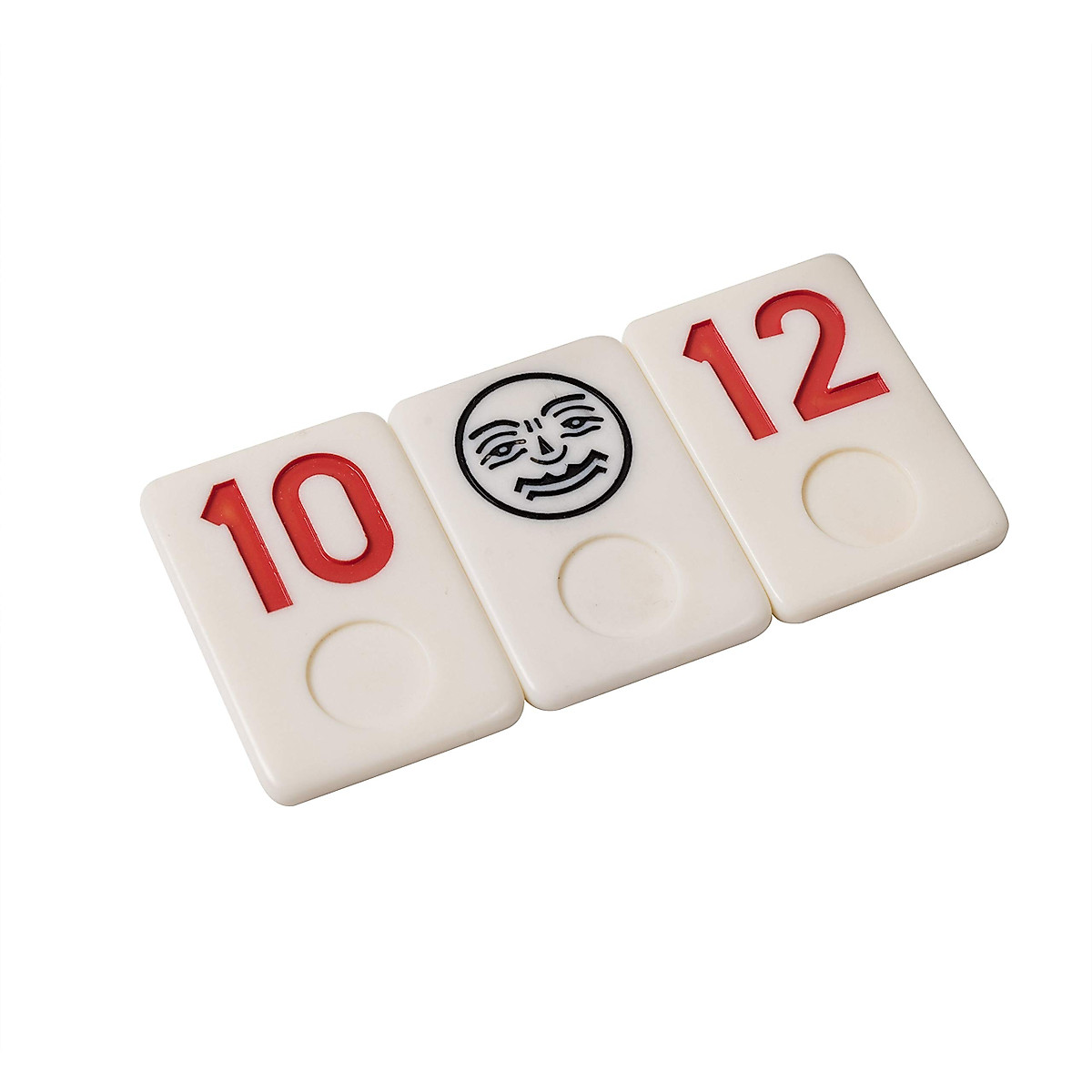 Point Games Classic Rummy Cube Game Full Size, with 3 Tier Foldable Racks and Tiles, in a Super Durable Canvas Travel Bag