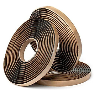 Second Skin Butyl Sealant Tape – Butyl Rubber Sealant, Multi-Purpose Butyl Rope, and Putty Tape for Automotive (Car, RV, Marine) – 1/4” x 1/2" x 20’ – Made in The USA (3)