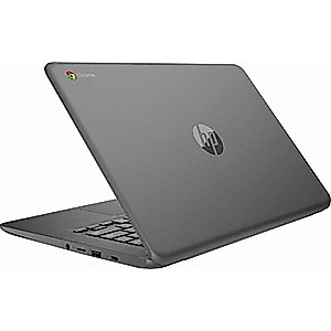 Newest HP 14-inch Chromebook HD Touchscreen Laptop PC (Intel Celeron N3350 up to 2.4GHz, 4GB RAM, 32GB Flash Memory, WiFi, HD Camera, Bluetooth, Up to 10 hrs Battery Life, Chrome OS , Black ) (Renewed