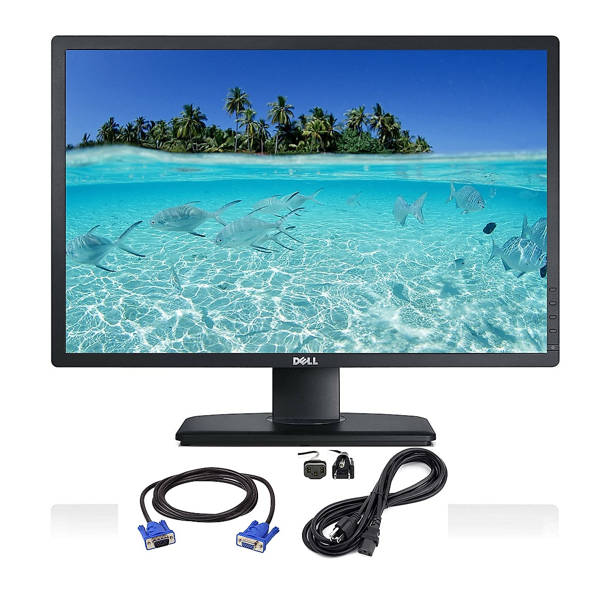Dell P2212HF Full HD Widescreen 22 inch LED Monitor, 1080p at 60Hz, VGA, DVI, 16.7 Million Colors, 178 Degree Viewing Angle, Built-in USB Hub, HD at 60Hz, 5ms Response time (Renewed)