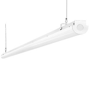 AntLux 8FT LED Shop Light, 110W LED Strip Light [6-lamp F32T8 Fluorescent Equiv.], Compact Commercial 8 Foot Ceiling Light Fixture for Warehouse, 12000LM, 5000K, Energy Saving up to 4000W / 5Y, 1 Pack