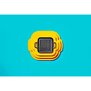 Lodge BOLD 12 Inch Seasoned Cast Iron Grill Pan with Loop Handles; Design-Forward Cookware