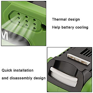 Powilling 40V 3.0Ah Replacement Lithium Battery for GreenWorks 29462 Battery GreenWorks 40V G-MAX Power Tools 29252 20202 22262