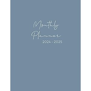 2024-2025 Monthly Planner: 2 Year Schedule Organizer | 24 Months from January 2024 to December 2025