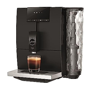 Jura ENA 4 Metropolitan Black Espresso Machine Bundle with 3-Phase Cleaning Tablets, and Clearyl Smart Water Filters Cartridge (4 Items)