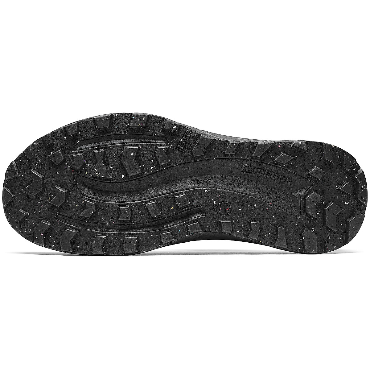 Icebug Womens Arcus RB9X GTX Road Running Shoe with Traction Sole, True Black, L09.0