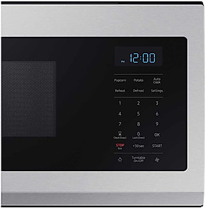 1.1 Cu. Ft. Low Profile Over the Range Stainless Steel Microwave