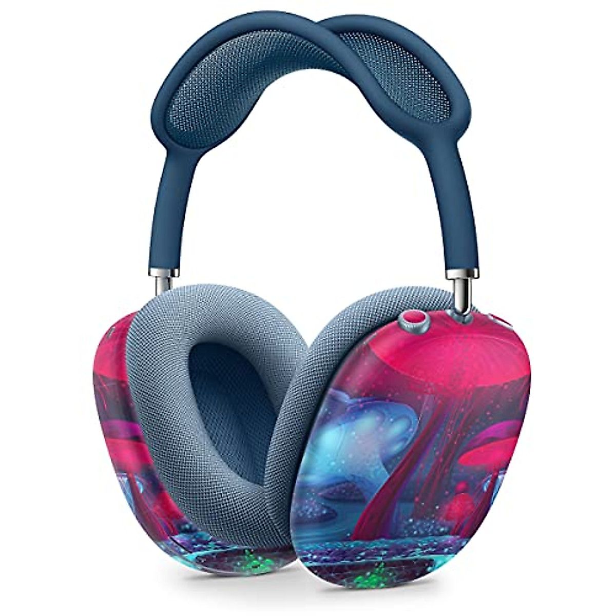 Design Skinz Glowing Fantasy Land V2 Skin Decorative Vinyl Case Cover Decal Full-Body Wrap Kit Compatible with Apple AirPods Pro Max Bluetooth Wireless Headphones